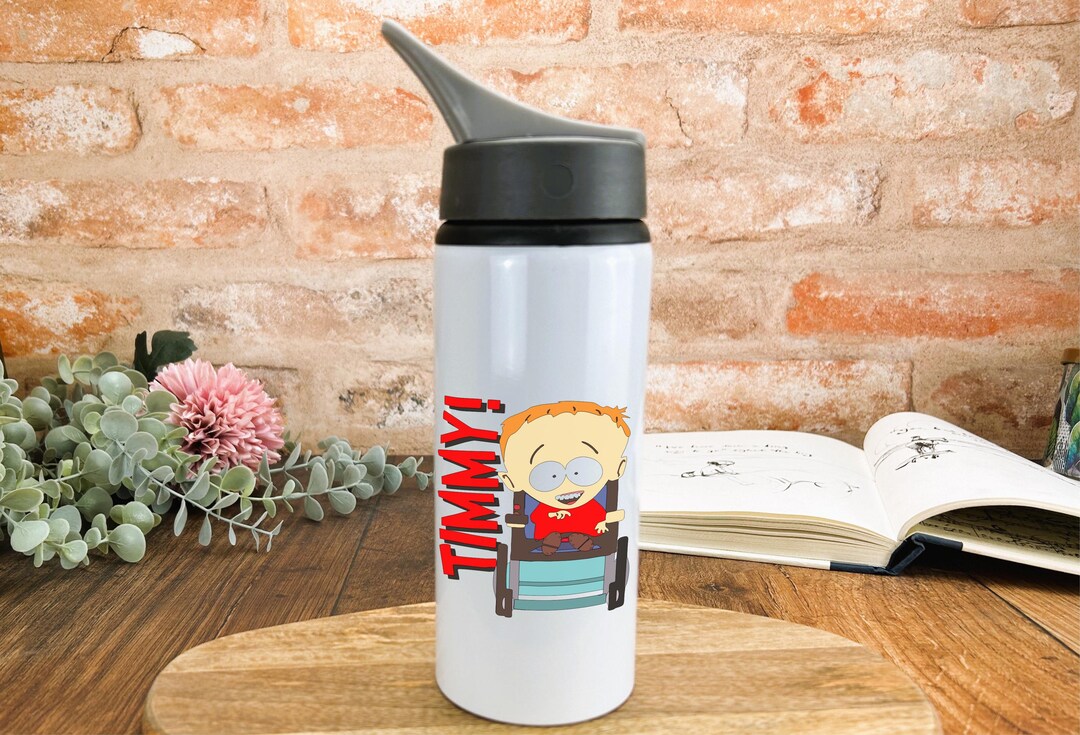 Timmy South Park Character Personalised Drink Water Bottle Fun Present ...