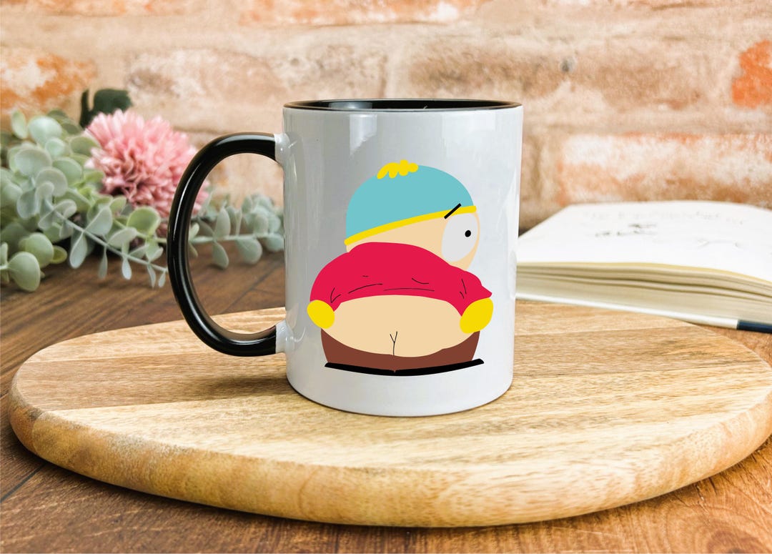 Cartman South Park Character Personalised Ceramic Gift Mug - Fun ...