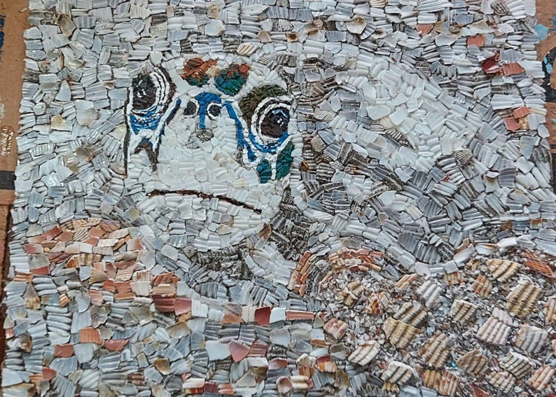 Sea Turtle Shell Mosaic - Etsy