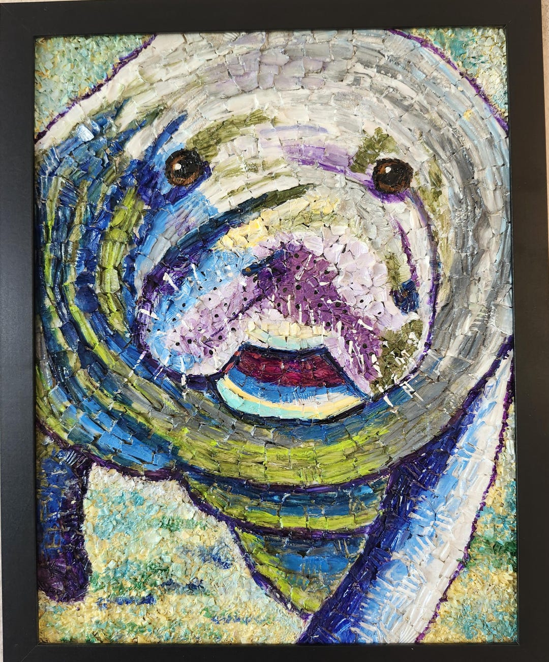 Manatee Shell Mosaic - Etsy