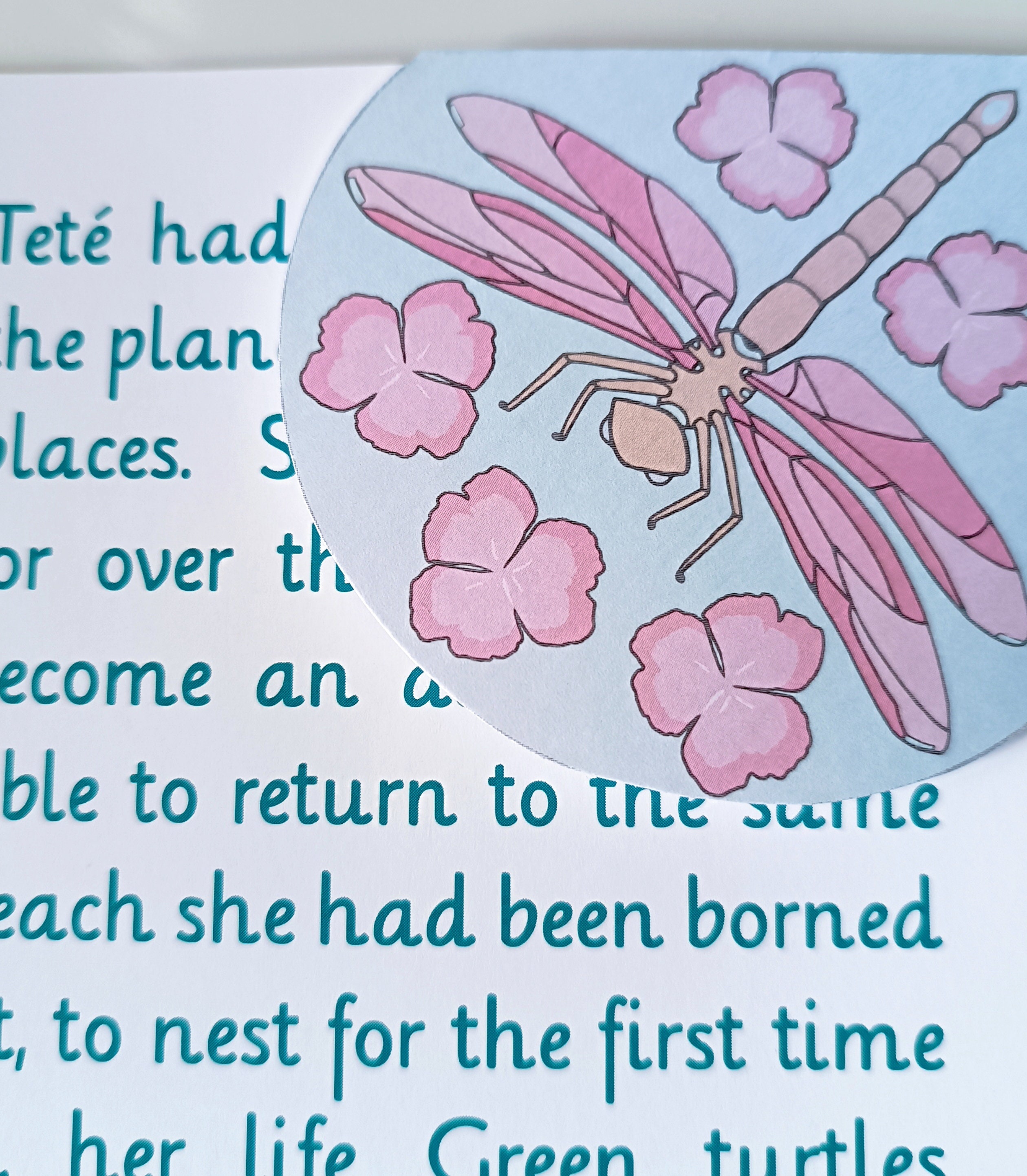 Dragonfly Bookmark, Dragonfly Art, Bookmarks to Color, Printable ...