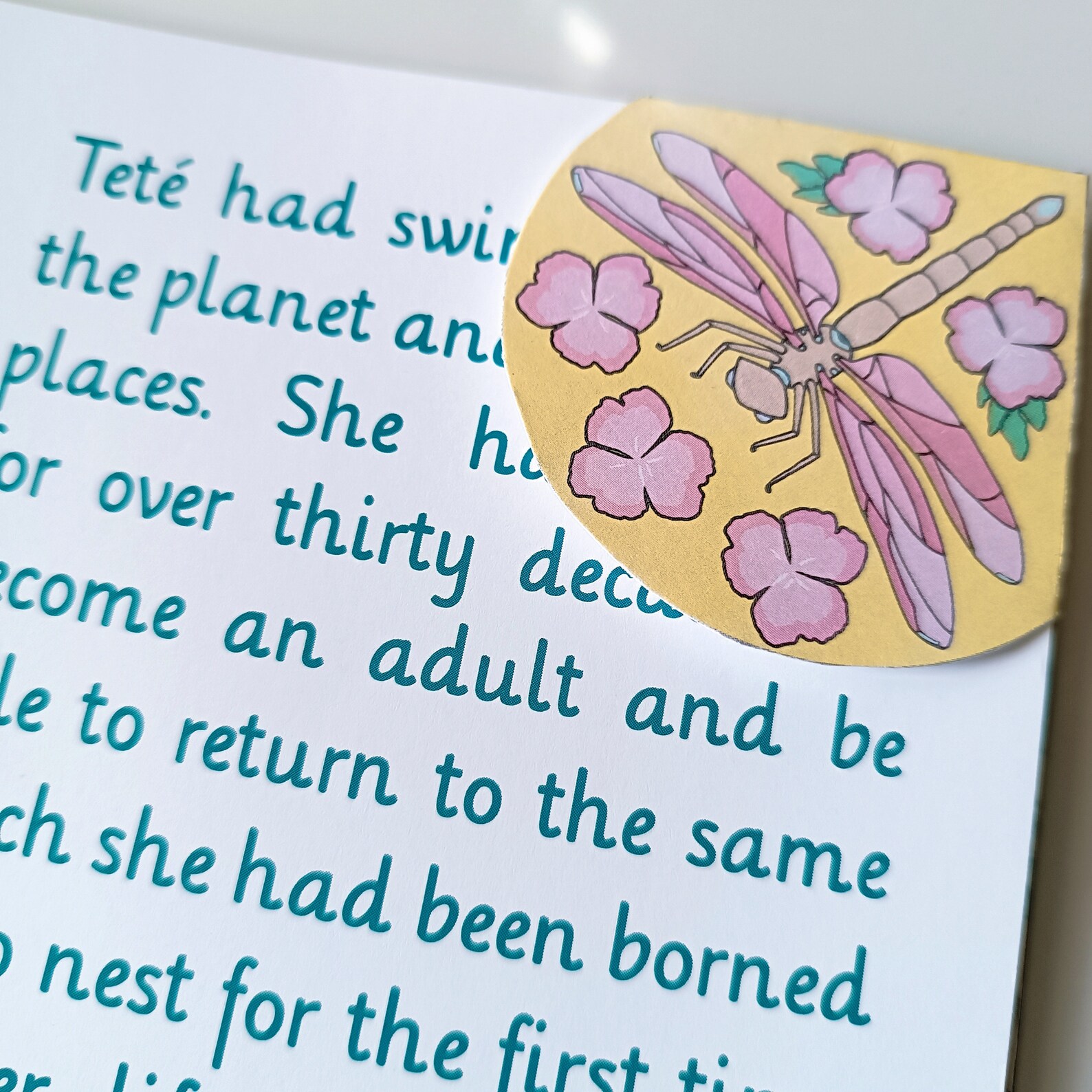 Dragonfly Bookmark, Dragonfly Art, Bookmarks to Color, Printable ...