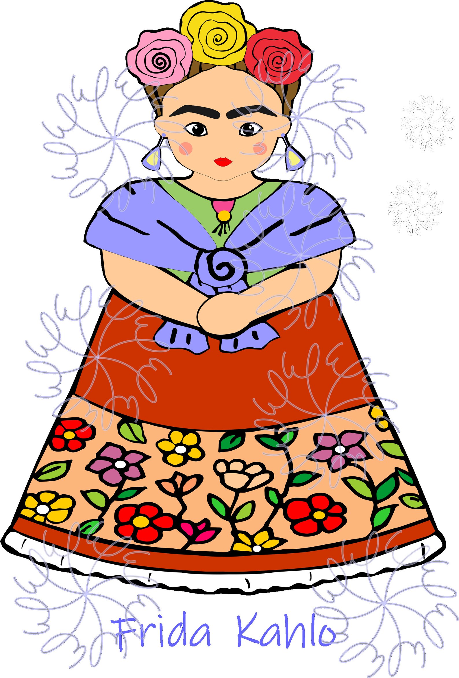 Frida Png Frida Khalo Png Sublimation Designs Downloads Png | Etsy