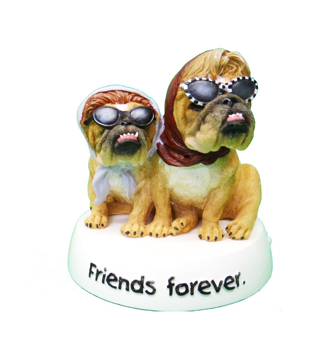 4788 Friends Forever Small Figurine - Collectible Zelda Wisdom Bulldog ...