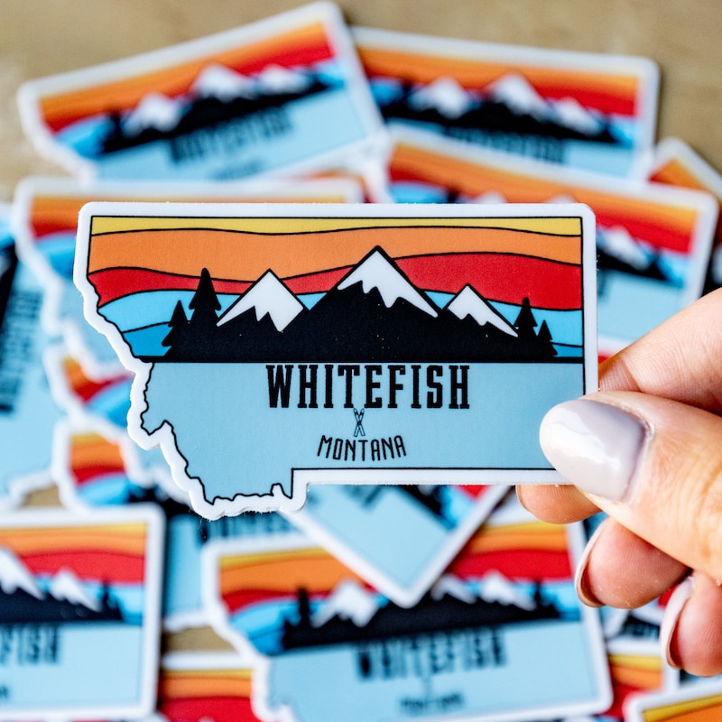 Montana Sticker - Etsy