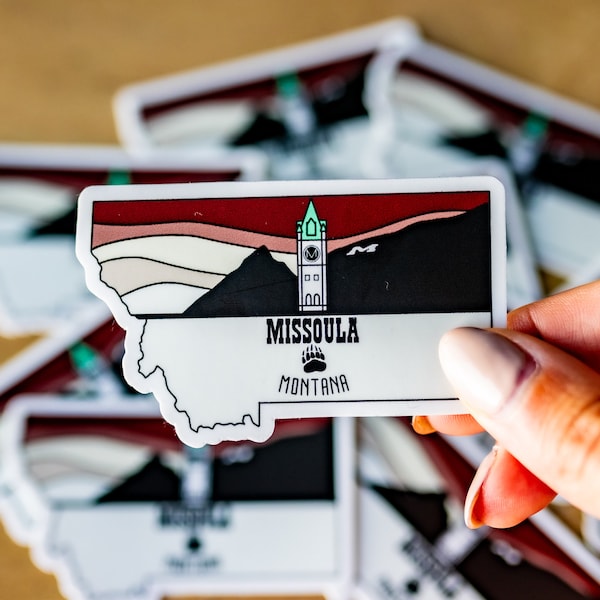 Montana Sticker - Etsy