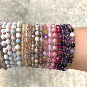 GROWTH MINDSET Affirmation Bracelet / Intention Bracelet / Self ...