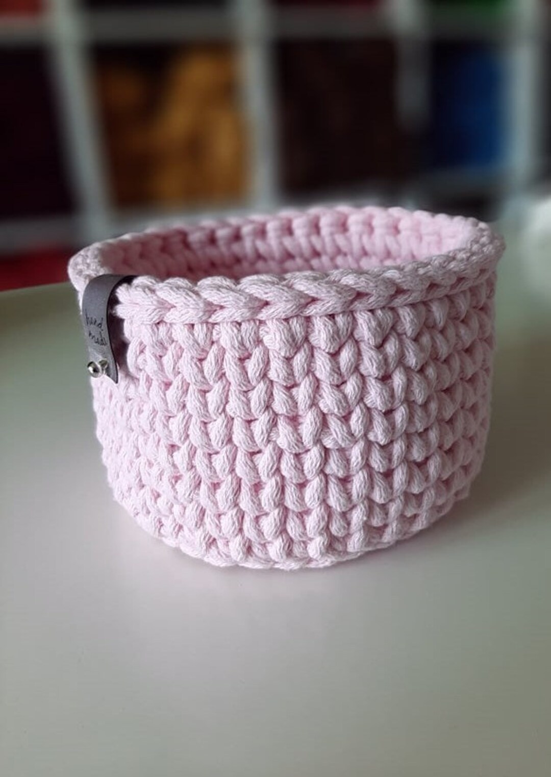 Many Colors, Many Sizes Round Basket, Decorative Basket, Crochet ...