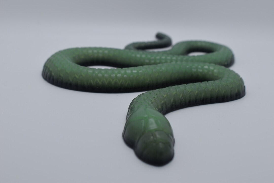 Snake 30 Cm Made of Epoxy Heart. Ornament, Decoration, Python, Viper - Etsy
