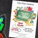 Back to School Open House, Meet Your Teacher Flyer, EDITABLE School ...