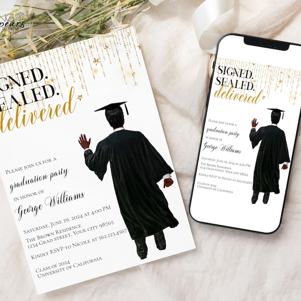 Funny Graduation Party Invitation - Etsy