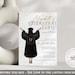 Personalized Phd Doctorate Graduation Invitation, Doctorate Graduation ...