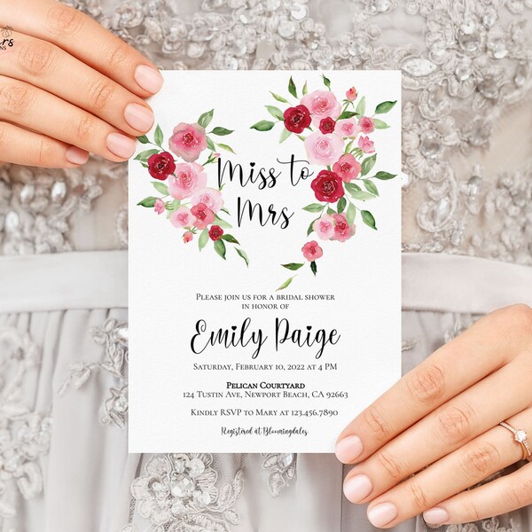 Miss to Mrs Printables - Etsy