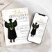 Personalized Phd Doctorate Graduation Invitation, Doctorate Graduation ...