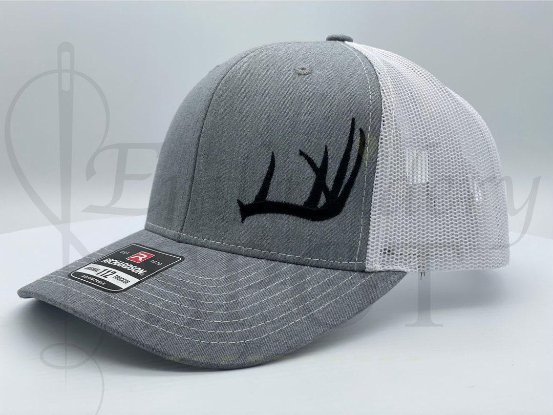 Deer Antlers Embroidered Hat - Etsy