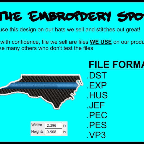 Nc State Embroidery Design - Etsy