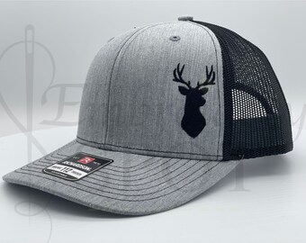 Deer Antlers Embroidered Hat - Etsy