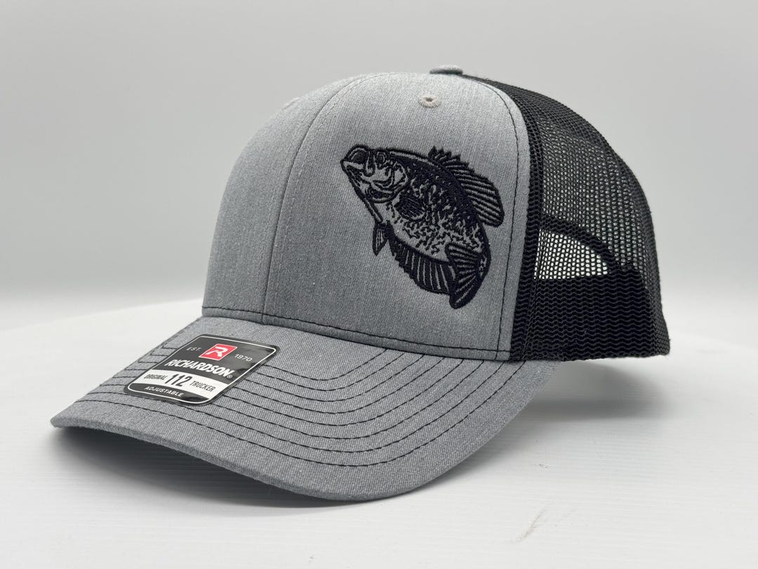 Crappie Fish Hat | Fishing Hat - Etsy