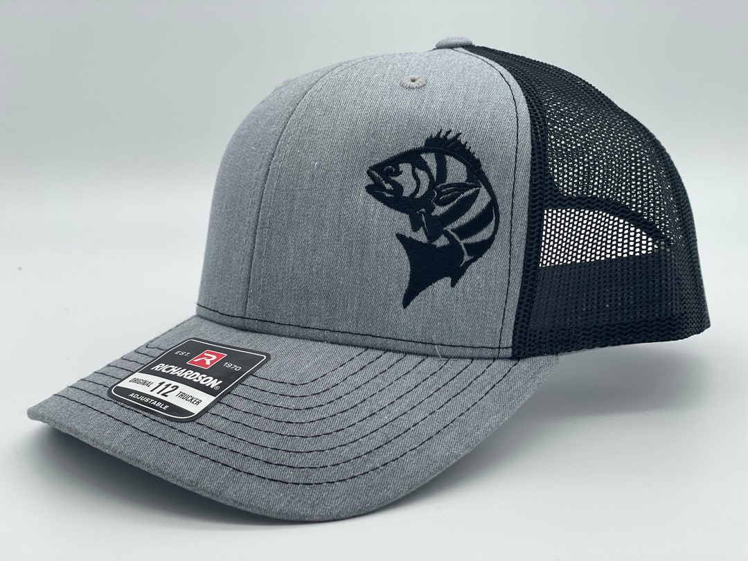 Sheepshead Embroidered Hat | Fishing Hat - Etsy