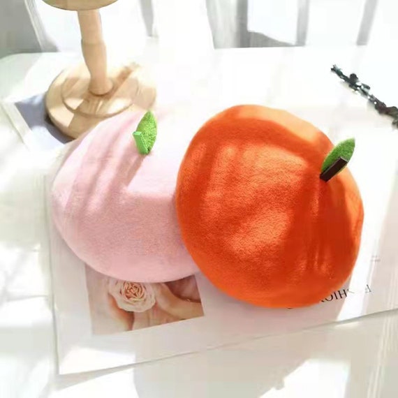 Handmade Wool Fruit Beret Spring Fall Winter Beret for Women - Etsy
