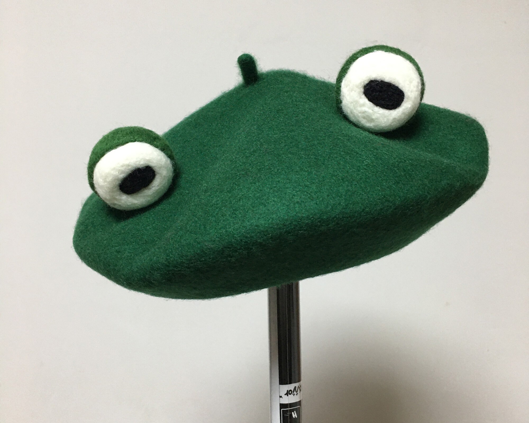 Handmade Frog Beret Froggy Beret Green Beret Animal Hat - Etsy Singapore