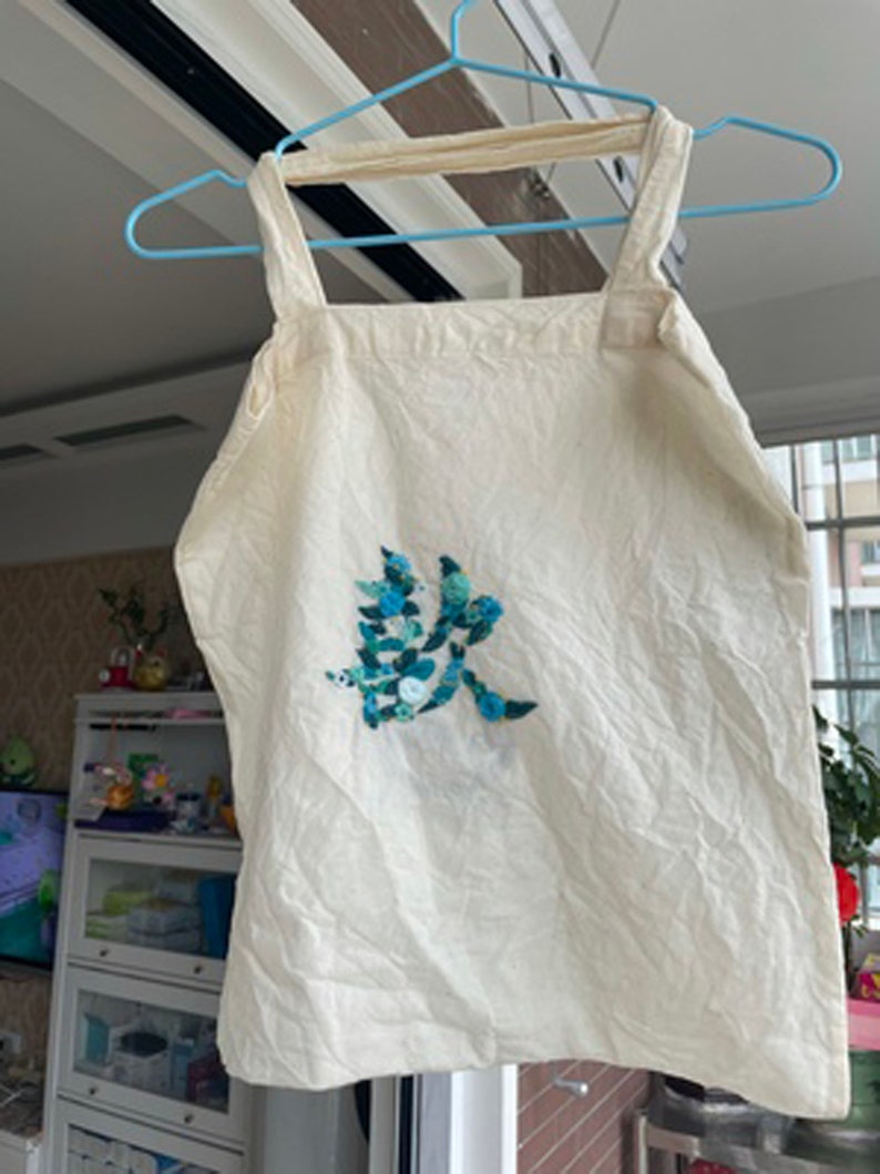 Floral Chinese Symbol Embroidery Kit for Beginner PDF Letter - Etsy