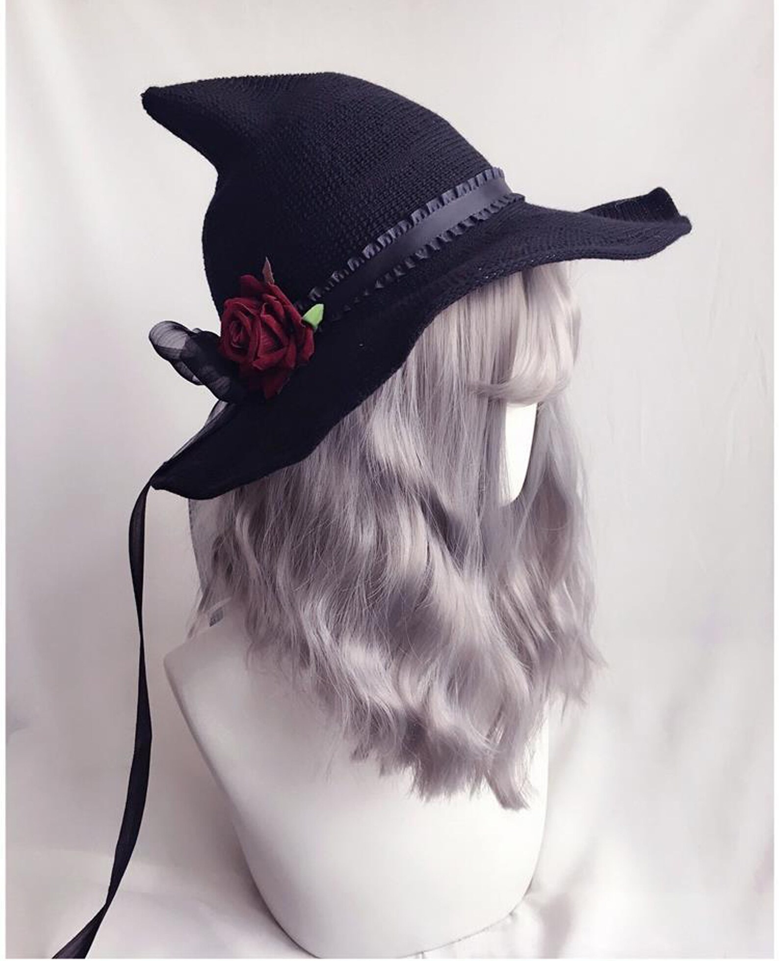 Halloween Witch Hat Gothic Magic Costume Accessories Props | Etsy