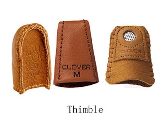 Japanese Clover Leather Thimble Sewing Quilting Embroidery - Etsy