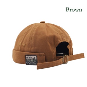 Vintage Docker Cap Brimless Hat Breathable Beanie Hats - Etsy Canada