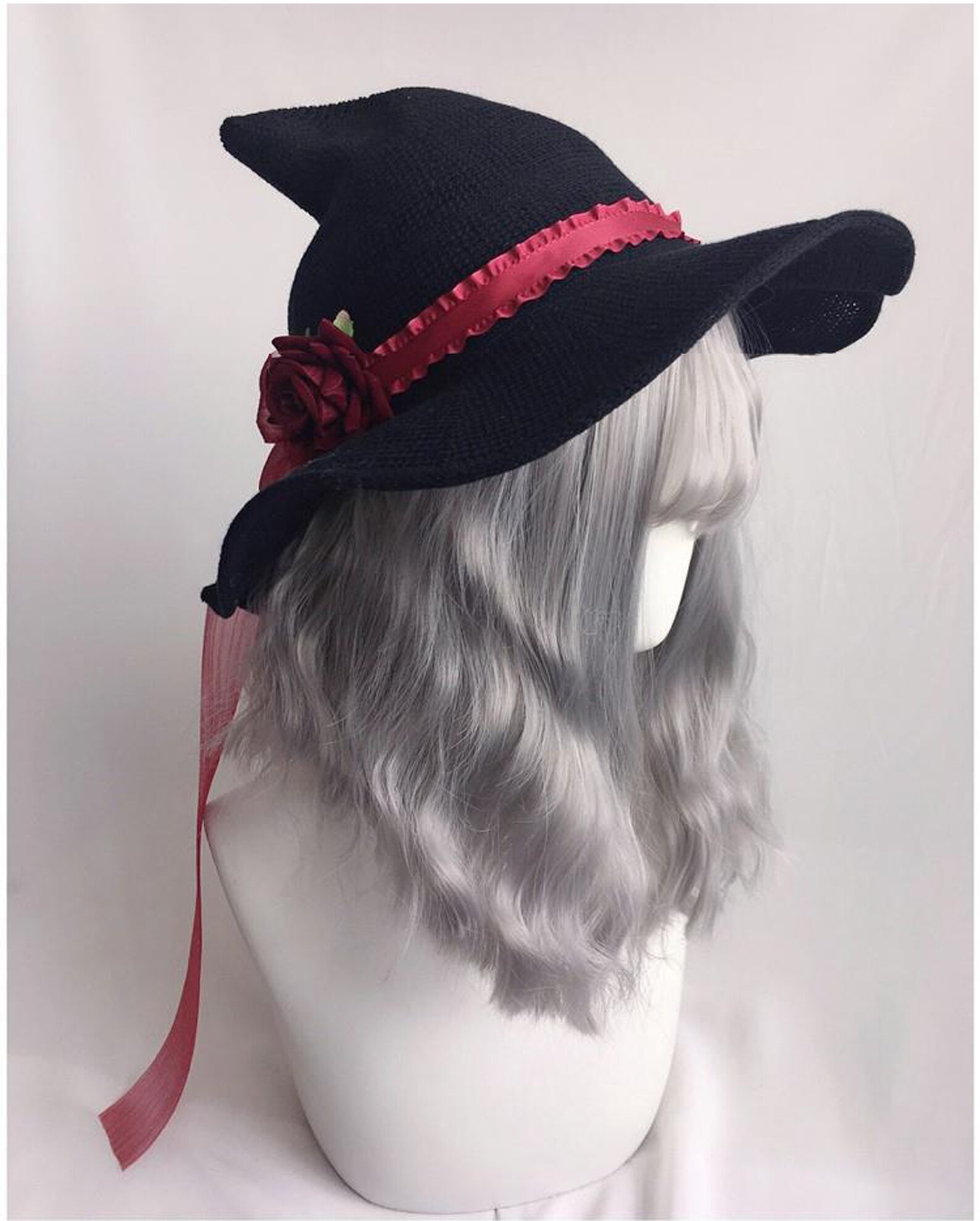 Halloween Witch Hat Gothic Magic Costume Accessories Props - Etsy