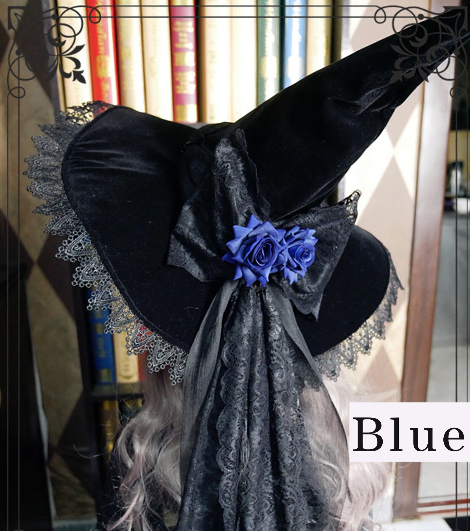 Halloween Witch Hat Gothic Magic Costume Accessories Props - Etsy