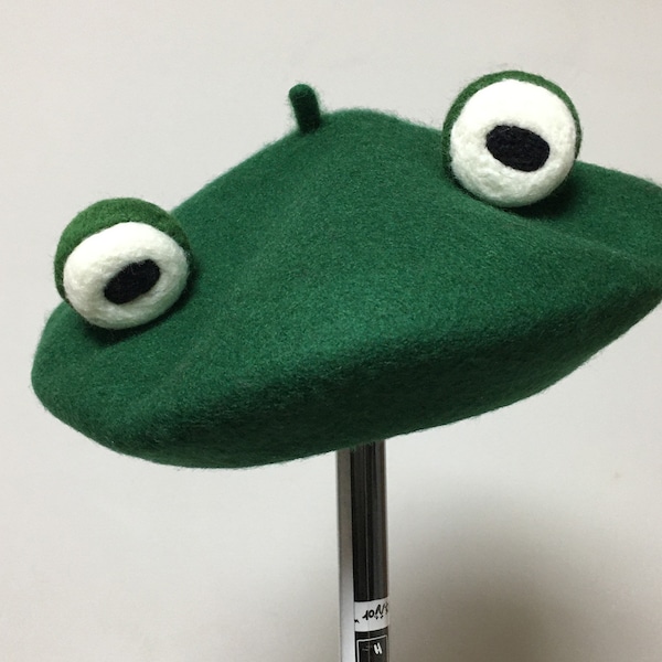 Frog Beret - Etsy