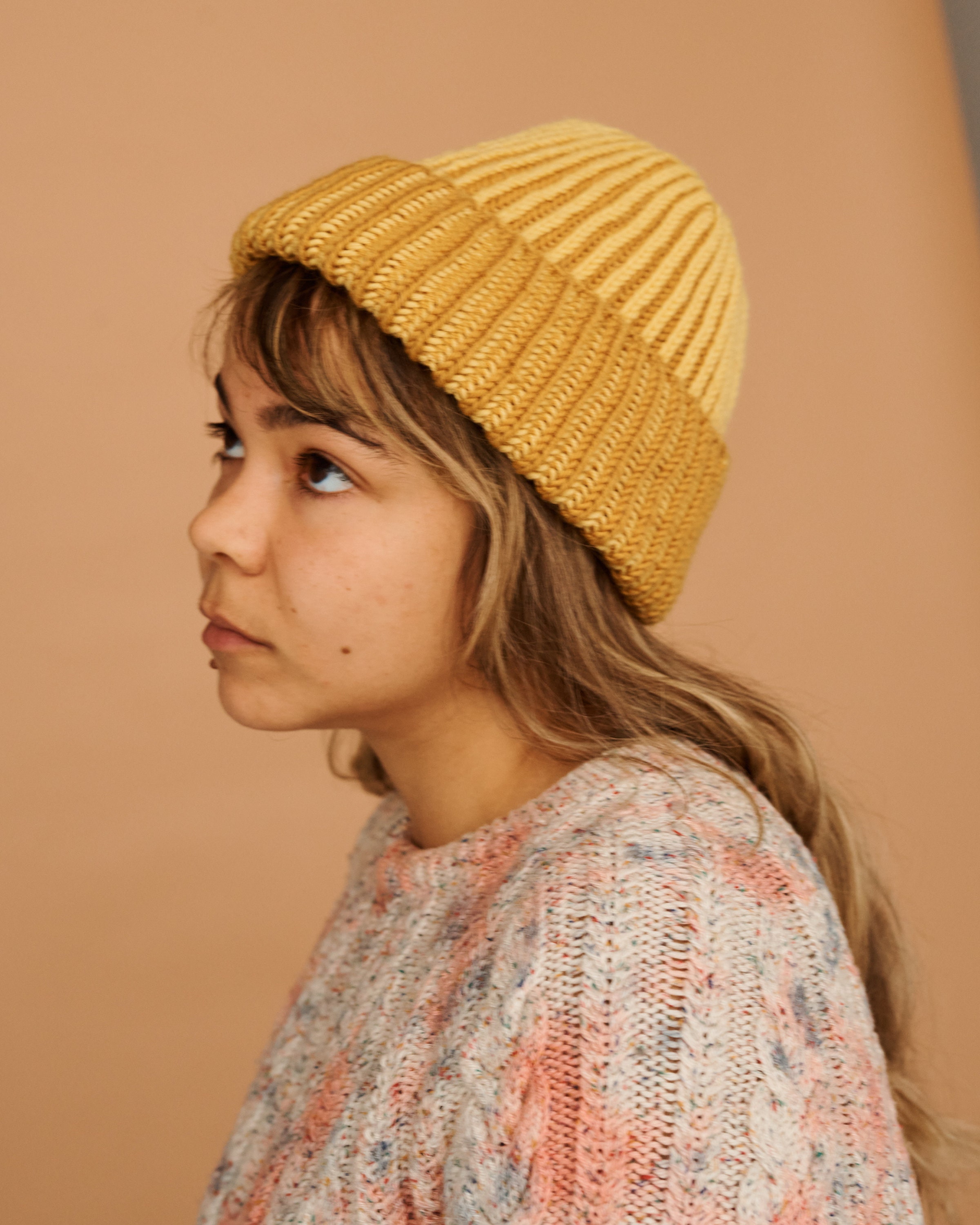 GEMINI Hat Beanie Reversible Striped Knitting Hat Pattern - Etsy