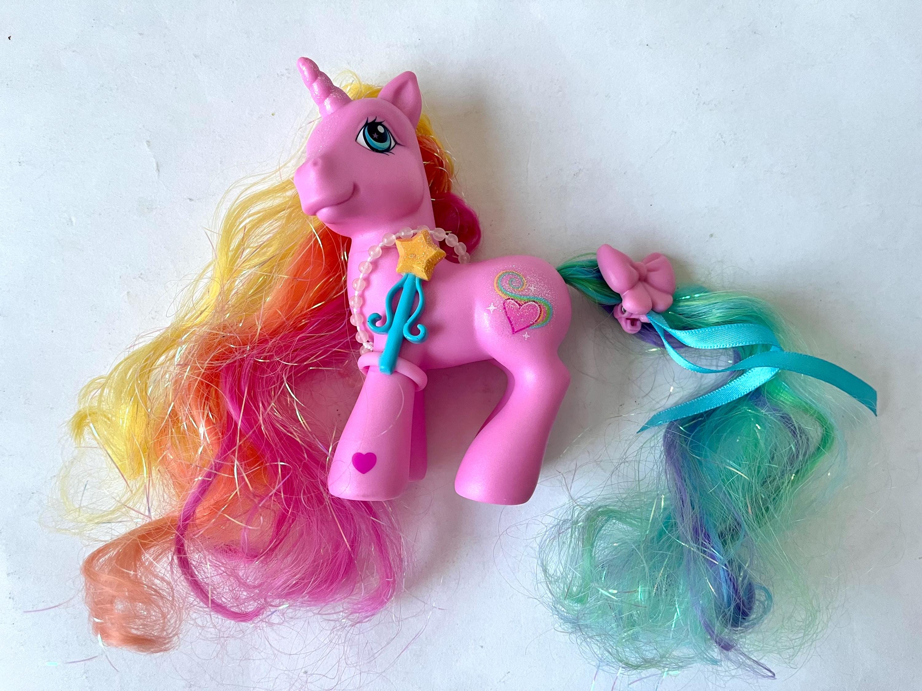 Vintage My Little Pony G3 Pink MLP Sweetberry Rarity Unicorn Rainbow ...