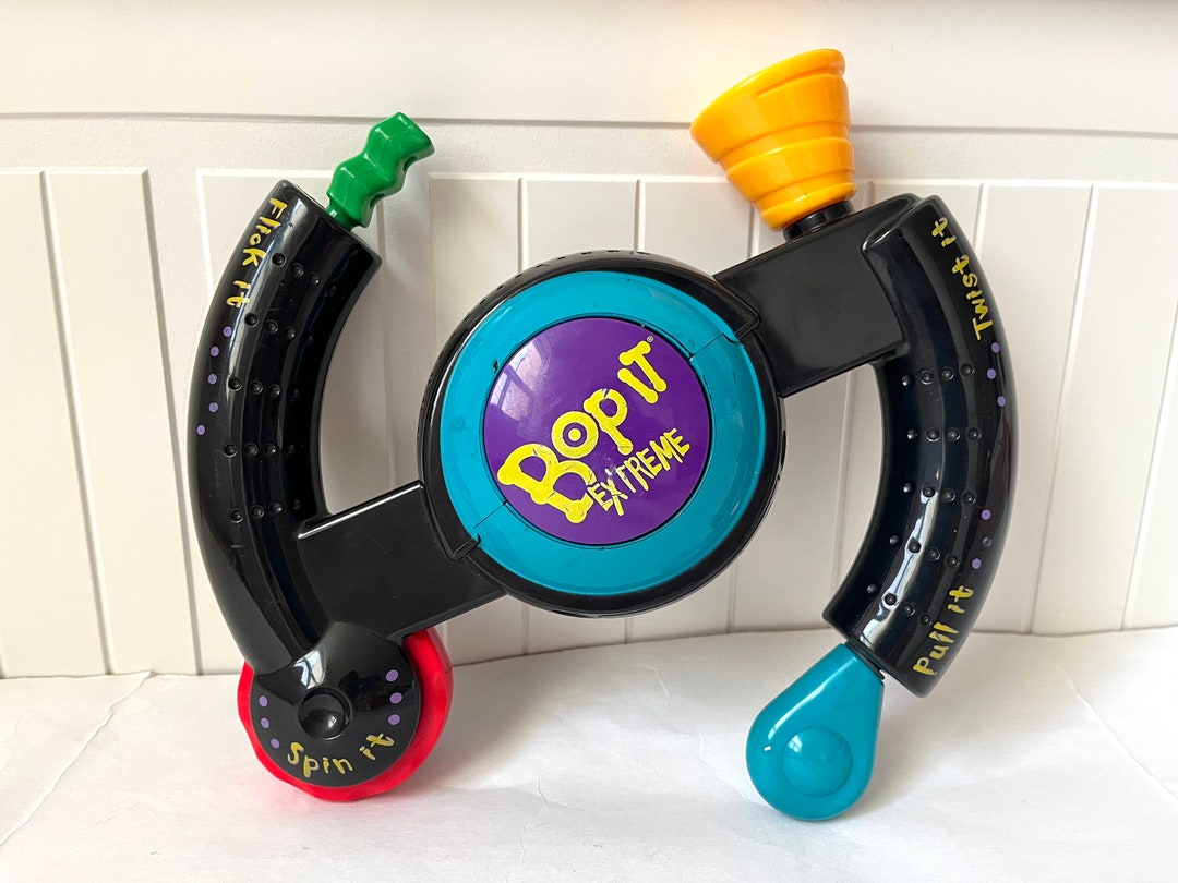 Vintage Bop It Extreme Push and Pull Electronic Game by Hasbro - Etsy
