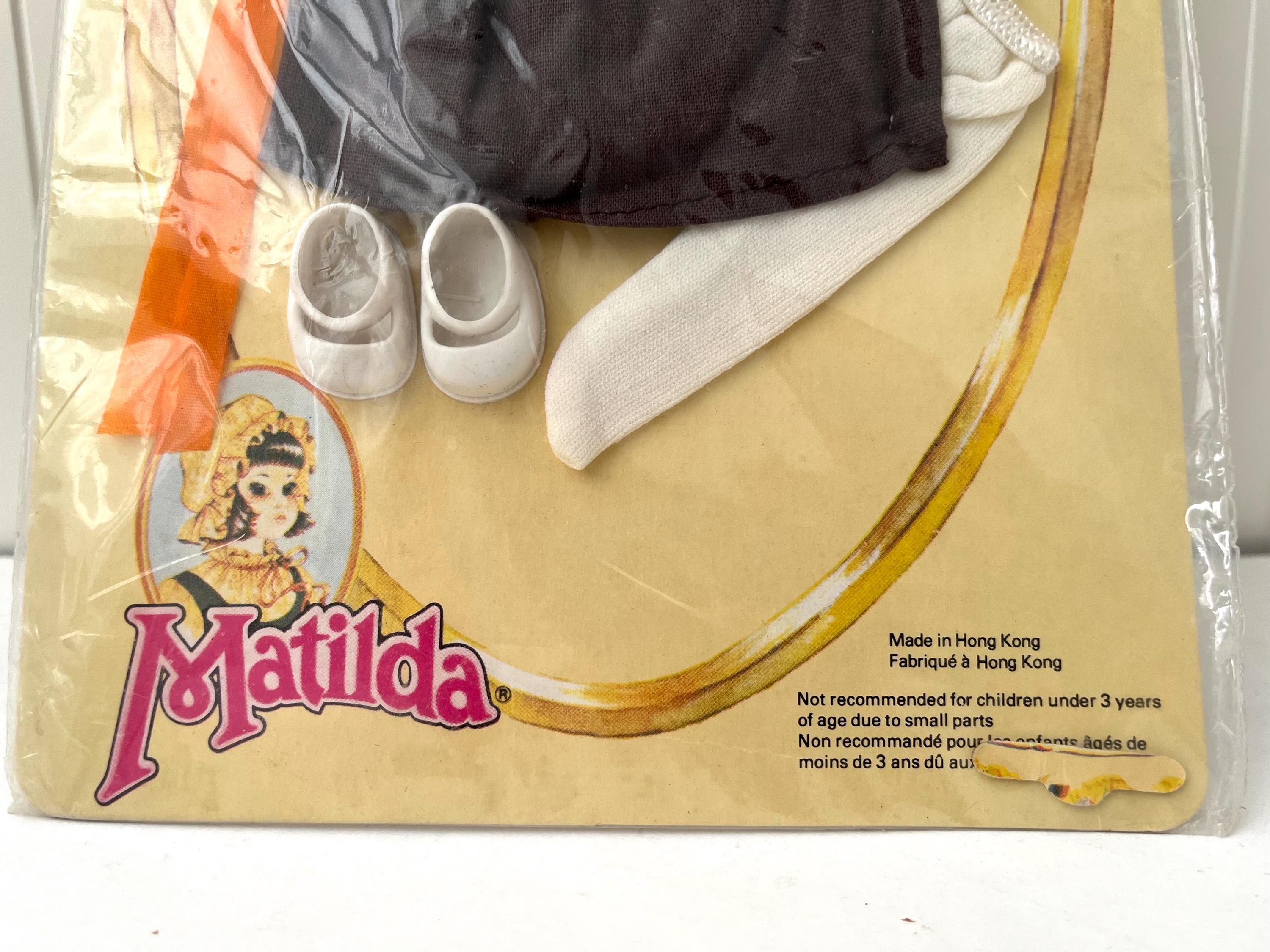 Vintage Pedigree Matilda Dress Outfit Fashion Doll Outfit Mint on Card ...