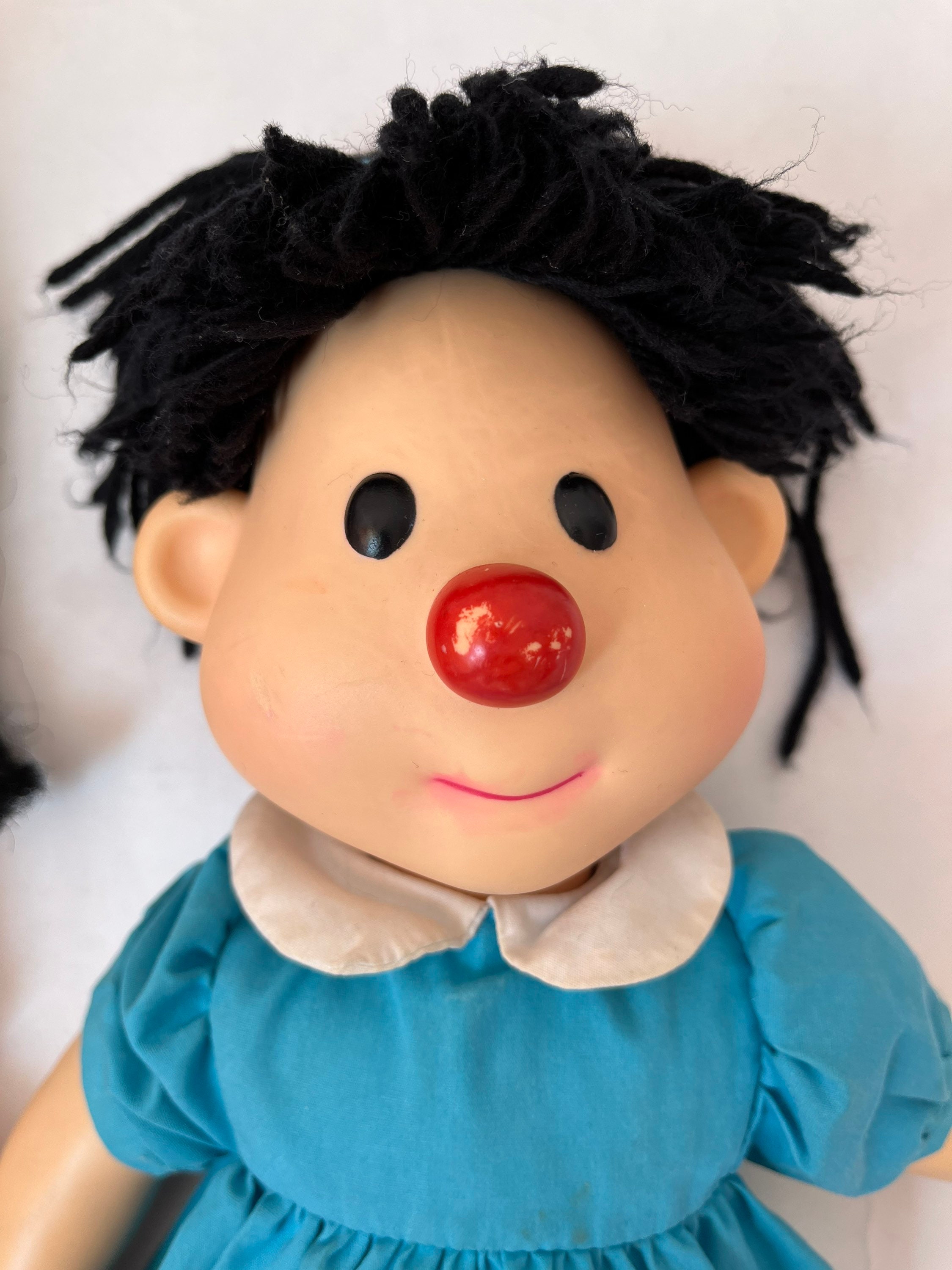 Vintage Big Comfy Couch Playmates Dolls Molly & Loonette Clown 1996-97 ...