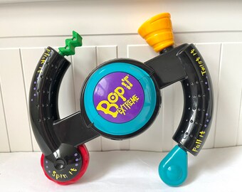 Vintage 90's Toy Milton Bradley Bop It Extreme Hasbro Bop It Twist Pull ...