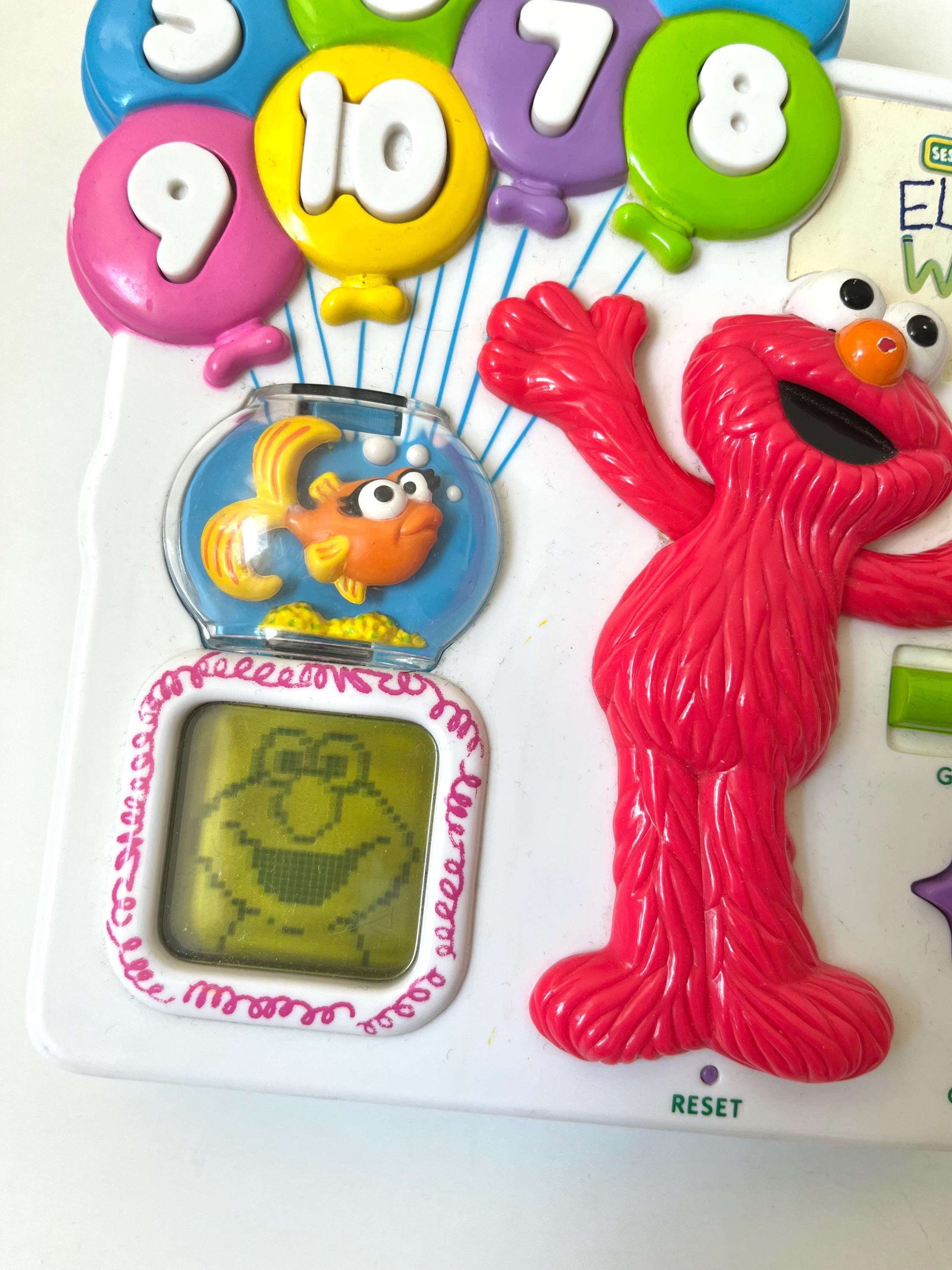 Vintage 2000 Sesame Street Elmos World Count & Pop Balloon Game ...