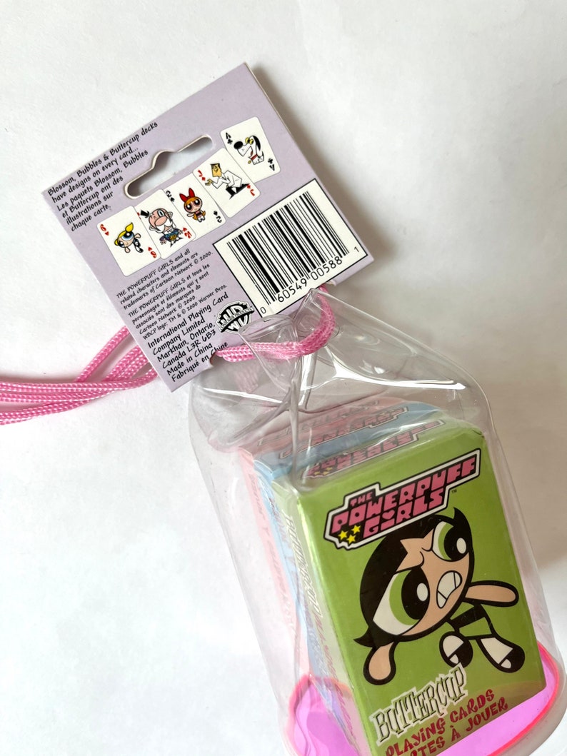 Vintage the Powerpuff Girls 3 Pack Playing Cards 3 Decks NEW Sealed ...