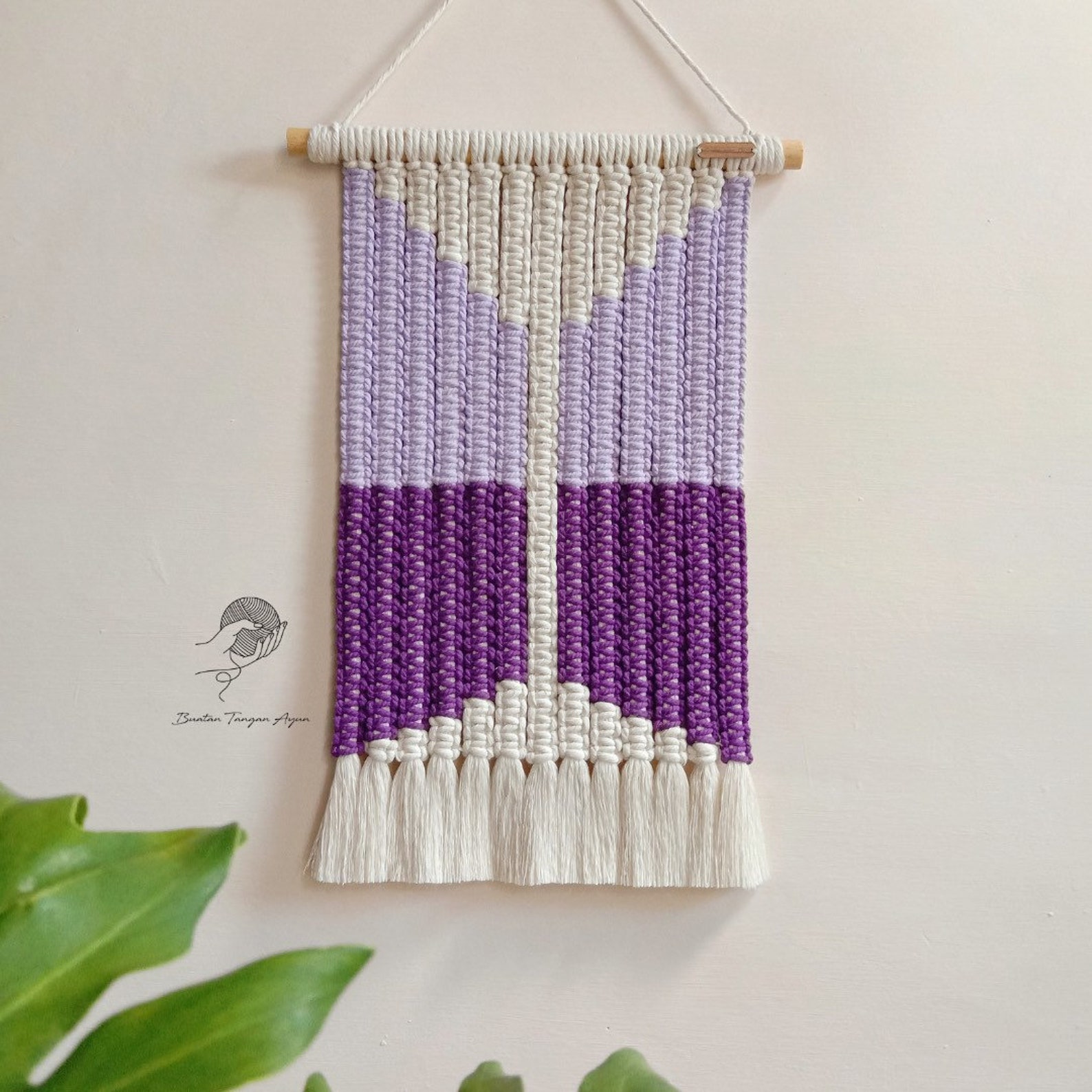 BTS Merch Handmade BTS Merchandise Macrame Logo BTS Army - Etsy