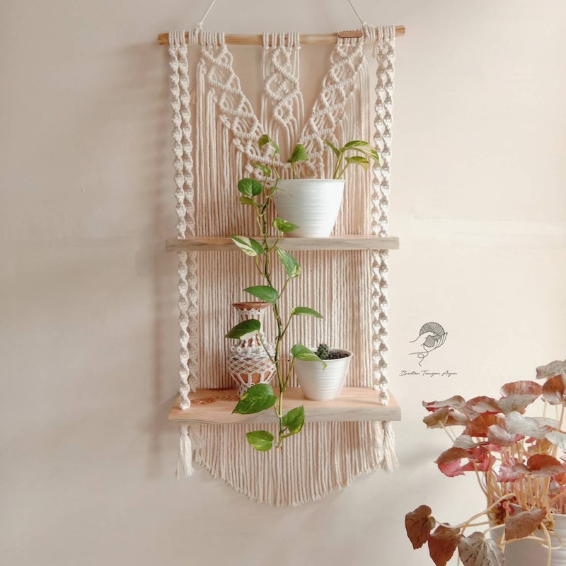 Macrame Shelf Pattern - Etsy