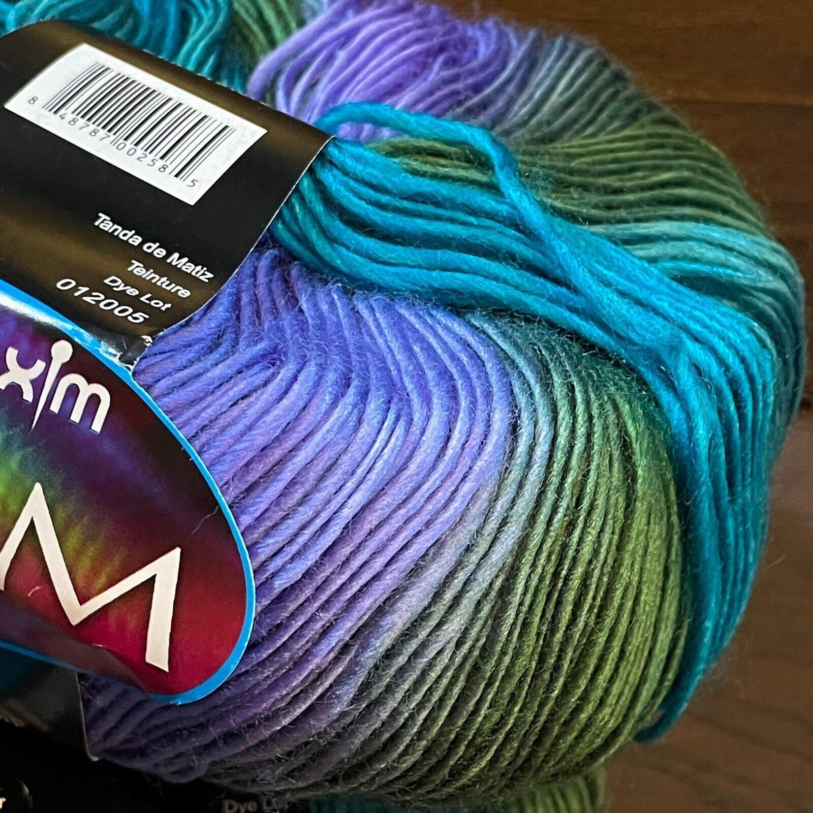 Mary Maxim Prism Yarn Still Waters Gradient 2005 Acrylic 9 - Etsy