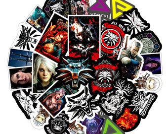 Witcher 3 Stickers | Etsy