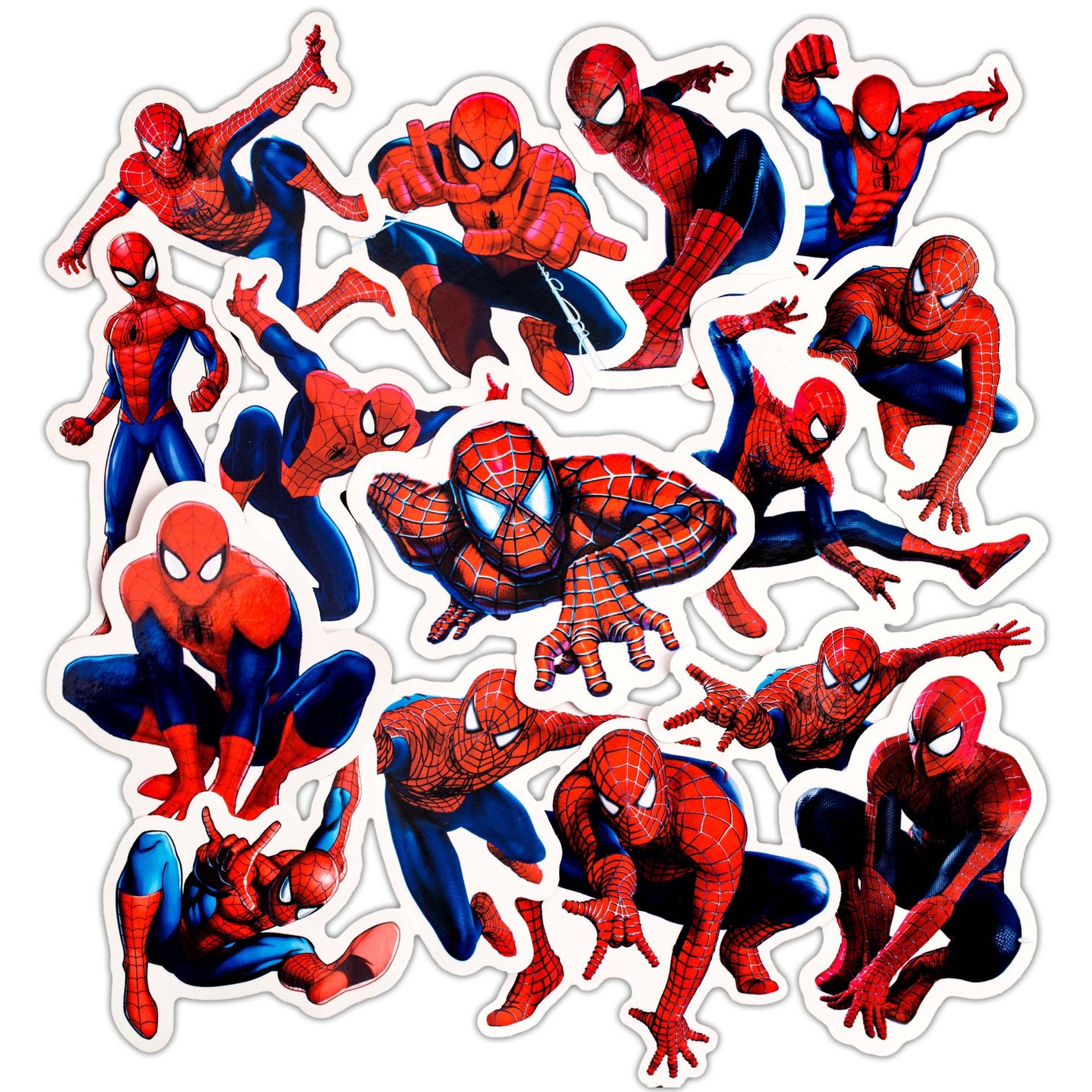 32pcs Spiderman Sticker Pack For Laptop Water Bottles | Etsy