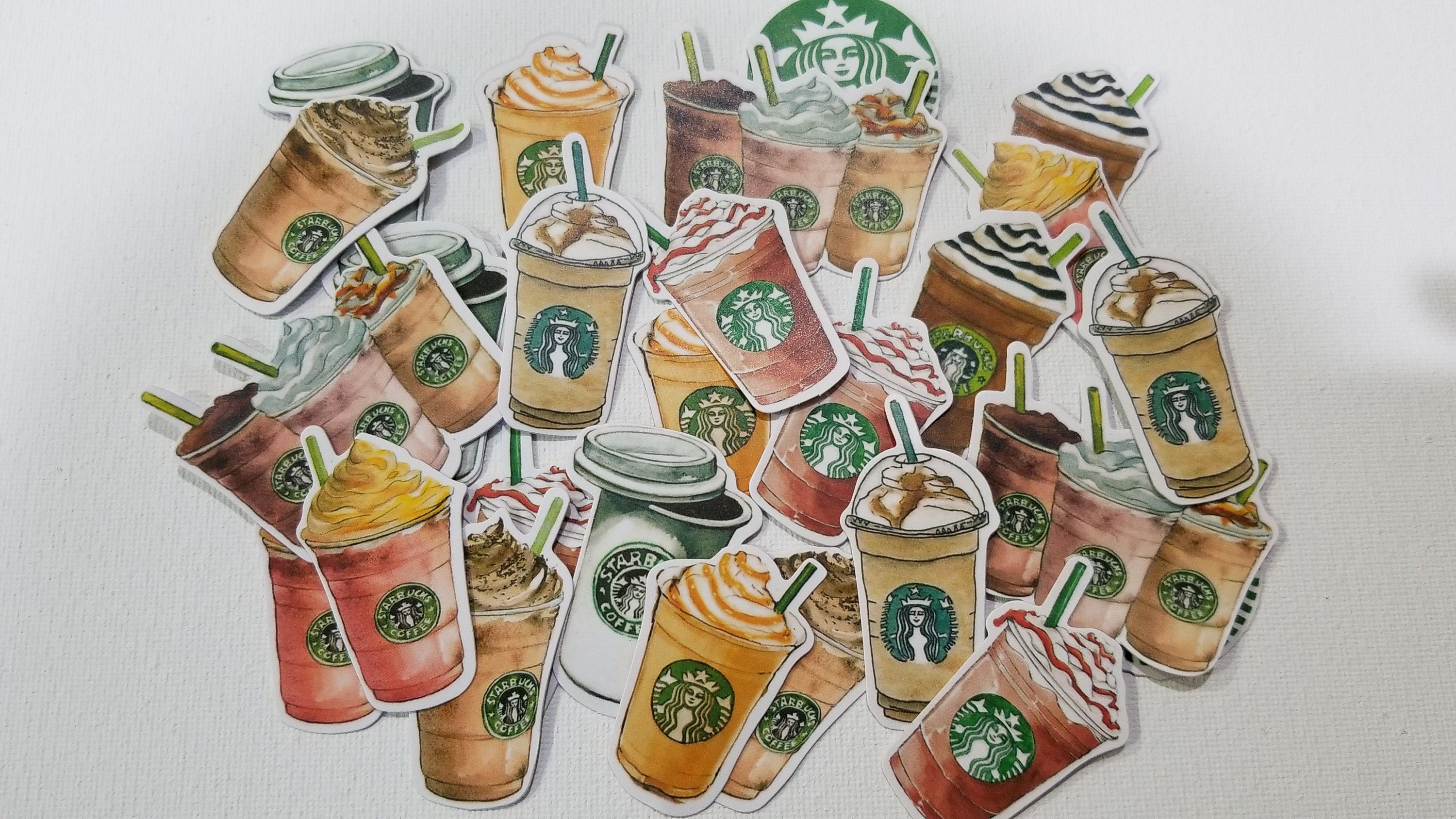 26pcs Starbucks Sticker Pack For Journaling | Etsy