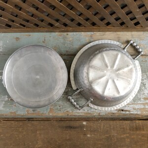 Vintage Aluminum Covered Dish With Handles - Etsy
