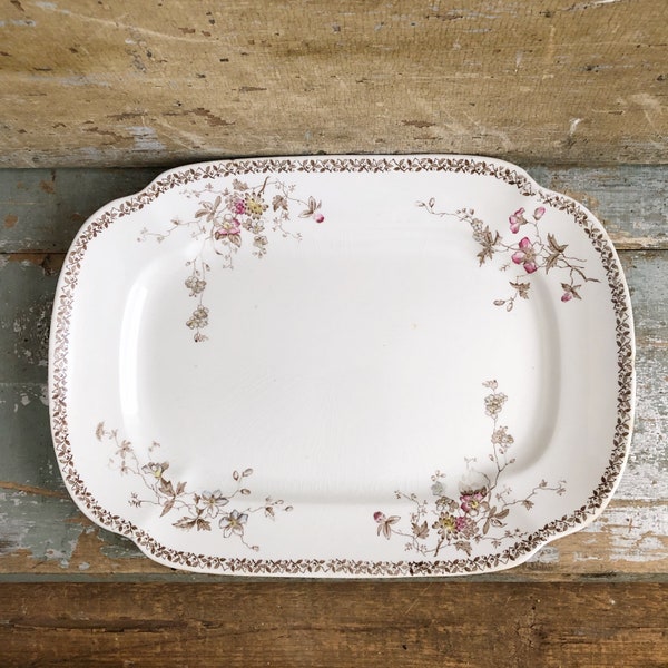 Brown Platter - Etsy
