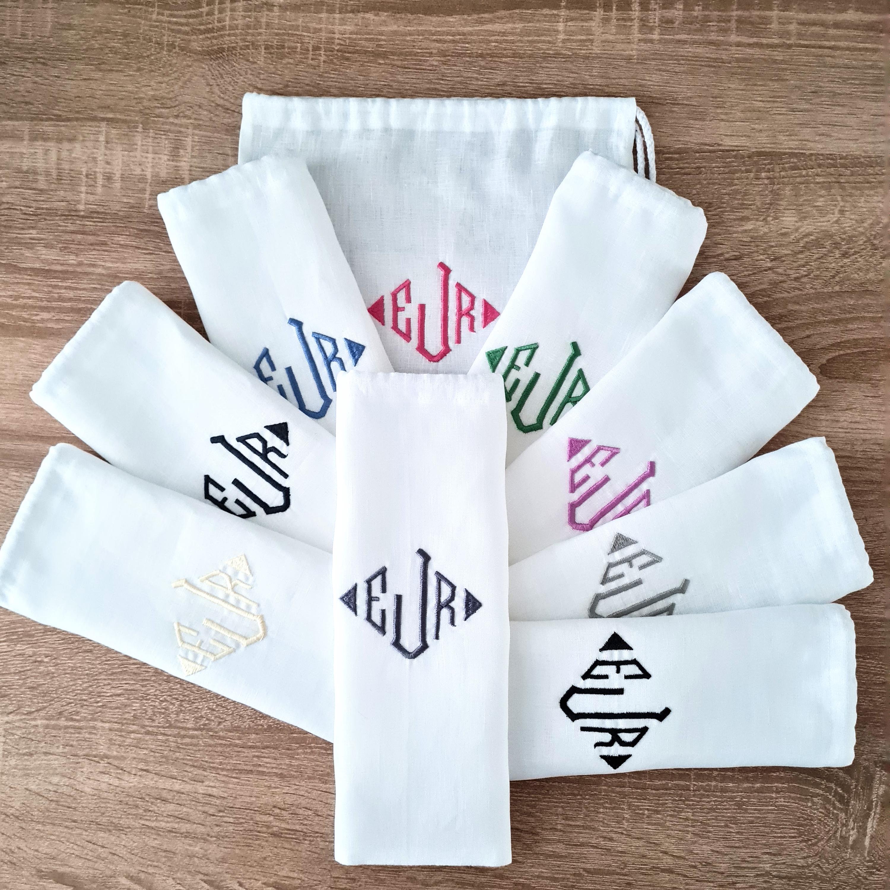 Linen Breaking Glass Bag Wedding Ceremony Accessory/ Bride Groom ...