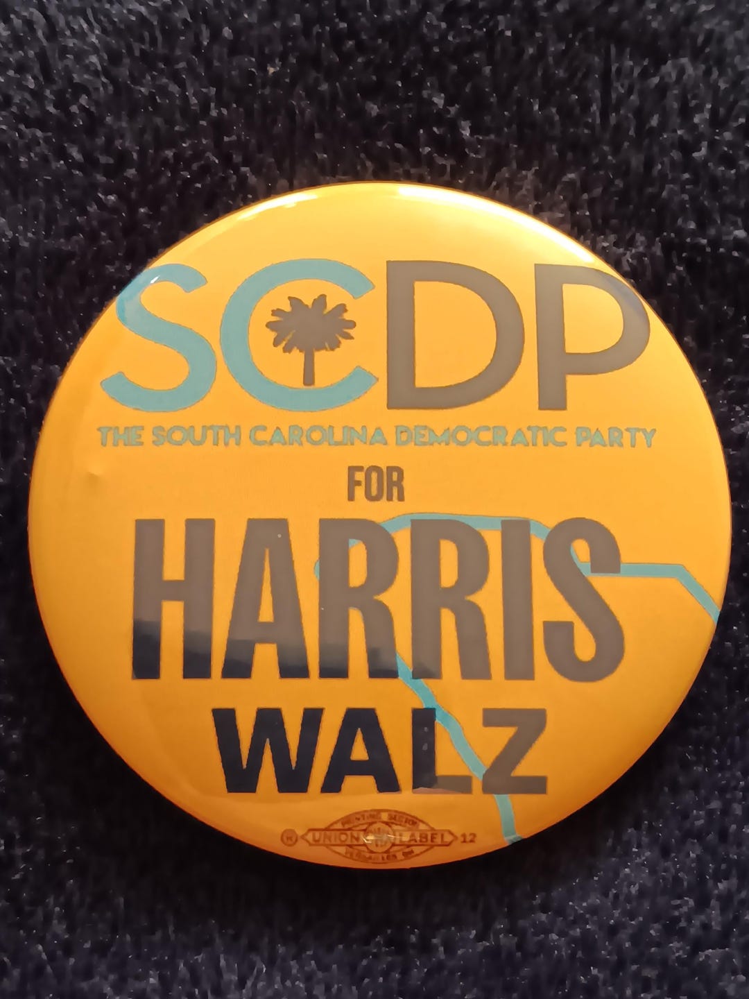 2024 South Carolina Democratic Party Presidential Elect Harris Walz ...
